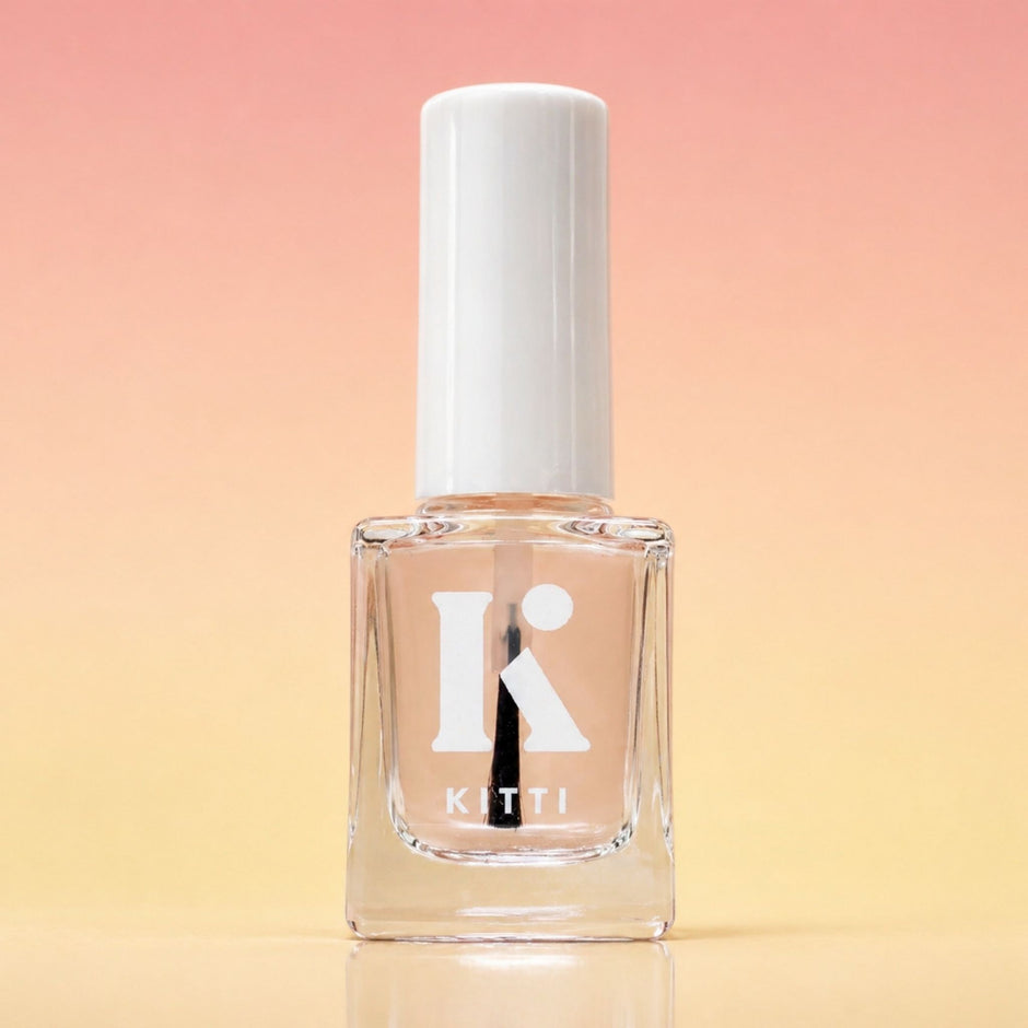 Top & Base Coat Nail Polish | Long-Lasting, Glossy & Non-Toxic – Kitti ...